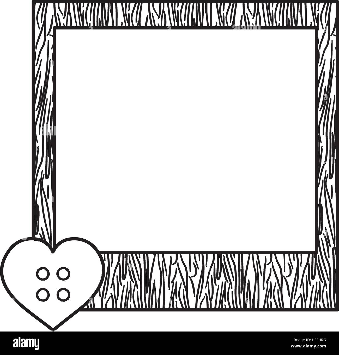 Cute frame decoration icon vector illustration graphic design Stock ...