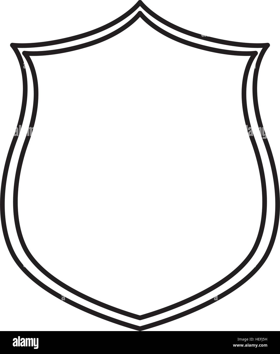 Badge shield emblem icon vector illustration graphic Stock Vector Image ...