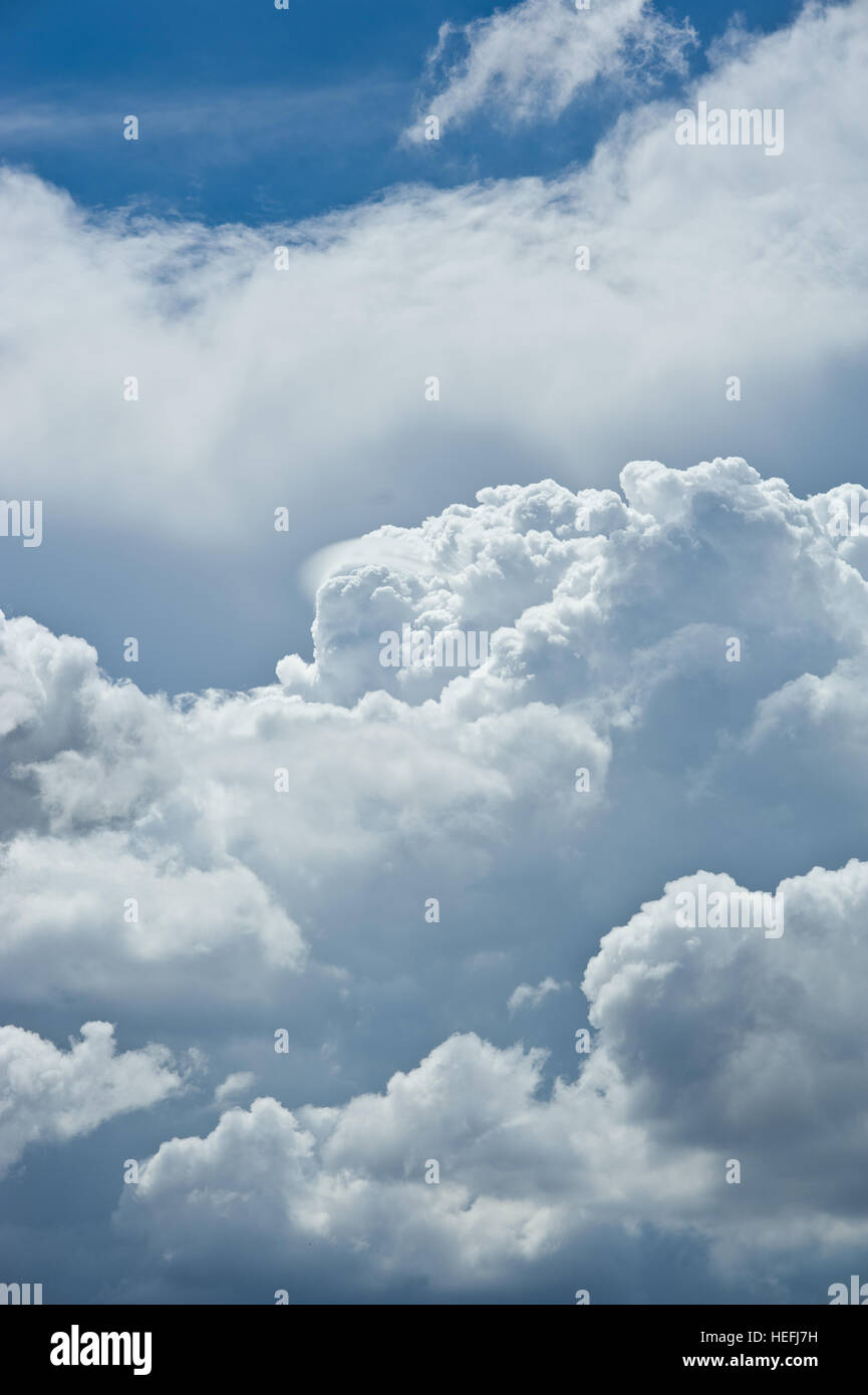 the beautiful white cloud cloudy nimbus blue sky nature landscape ...