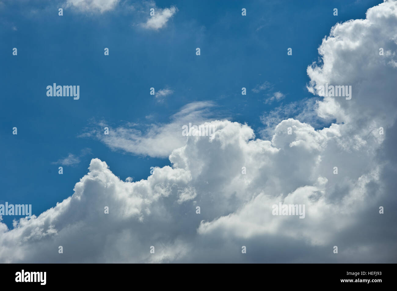 the beautiful white cloud cloudy nimbus blue sky nature landscape ...