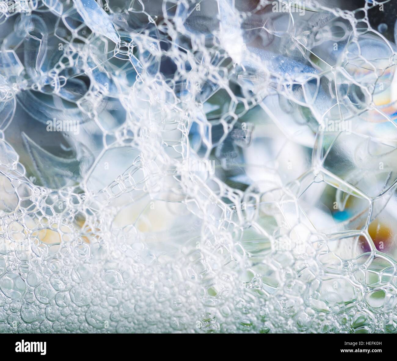 Abstract background of soap bubbles Stock Photo - Alamy