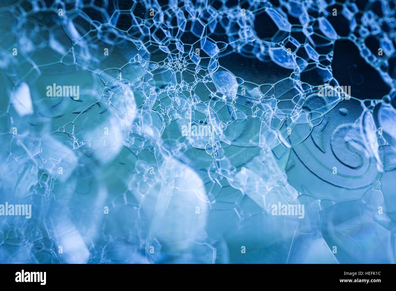 Abstract background of soap bubbles Stock Photo - Alamy