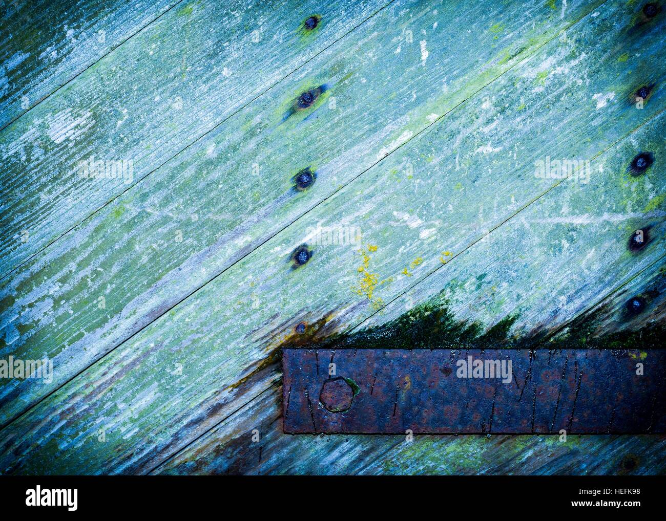 Old wooden texture. Destroyed wood background with texture in close up ...