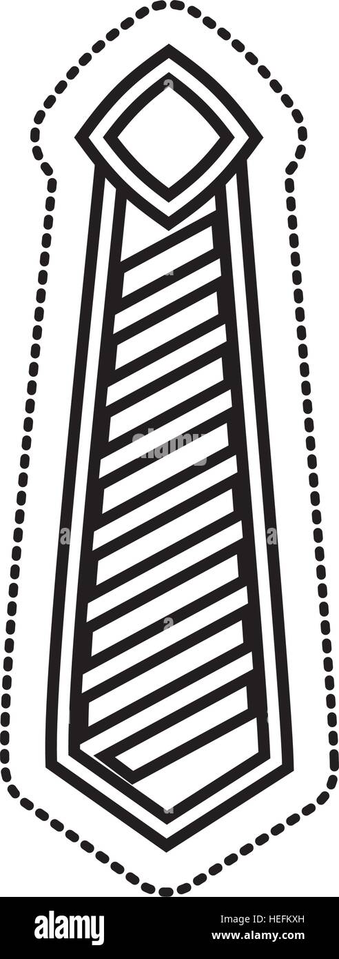 tie elegant isolated icon vector illustration design Stock Vector Image ...