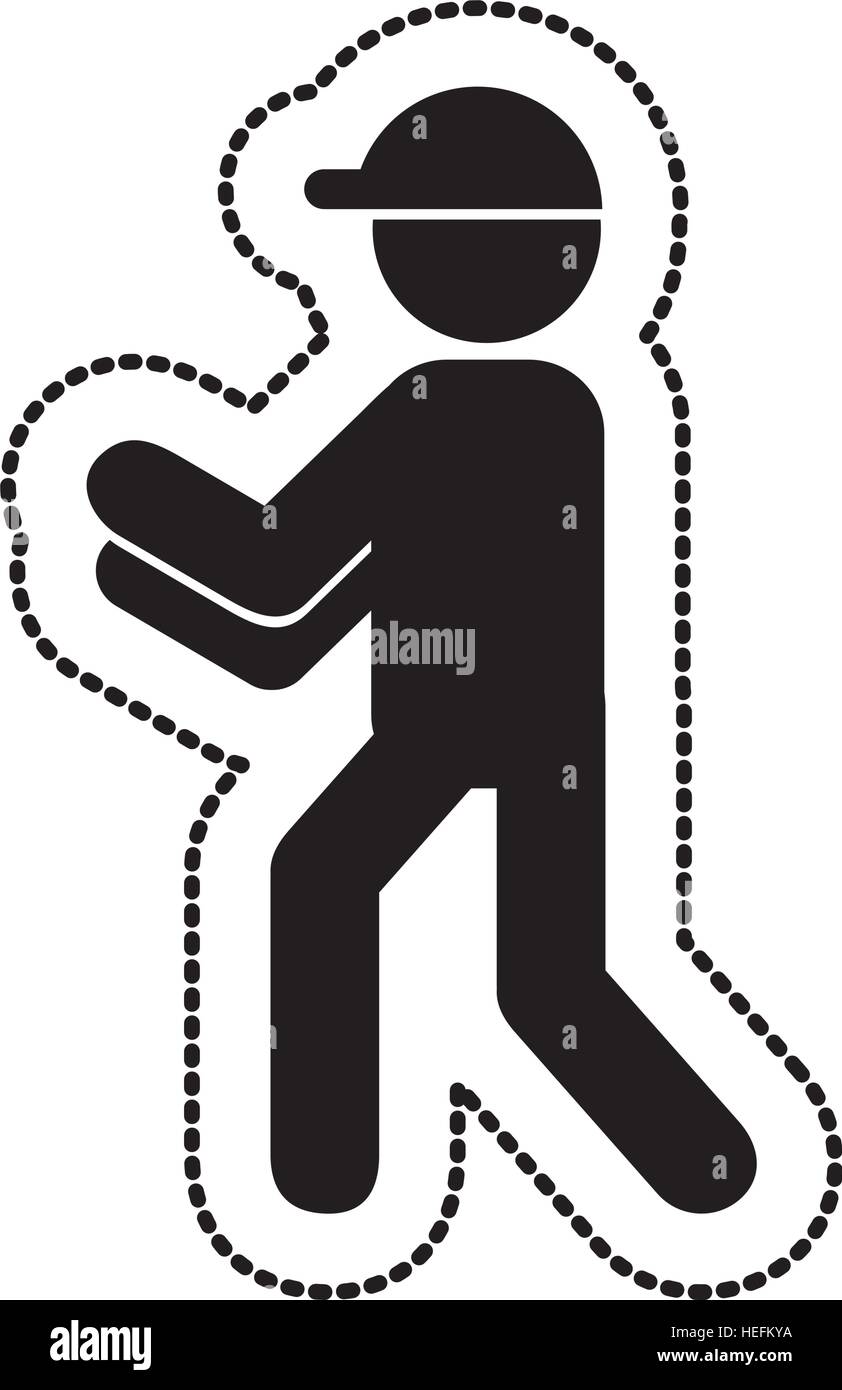 airport terminal sign human silhouette vector illustration design Stock ...