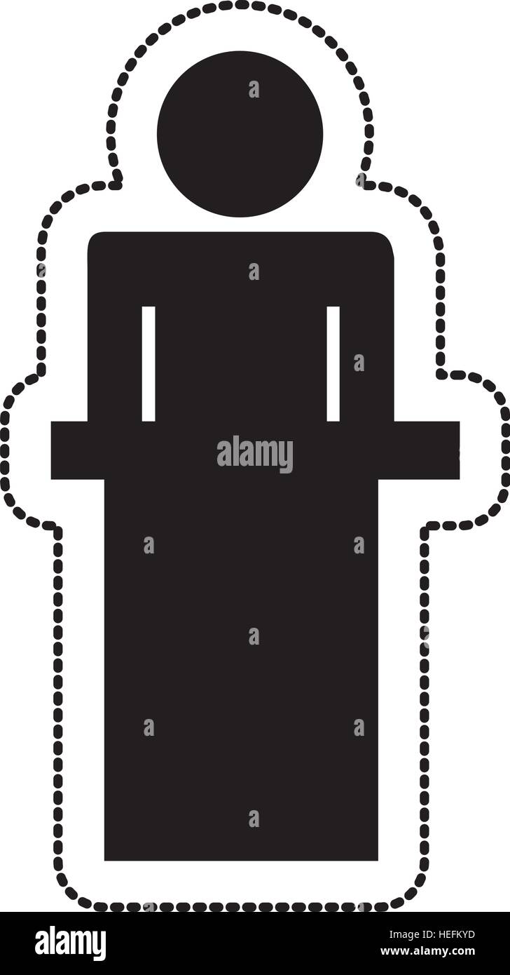 airport terminal sign human silhouette vector illustration design Stock ...