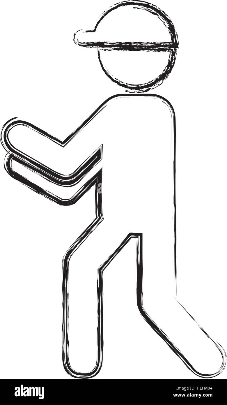 airport terminal sign human silhouette vector illustration design Stock ...