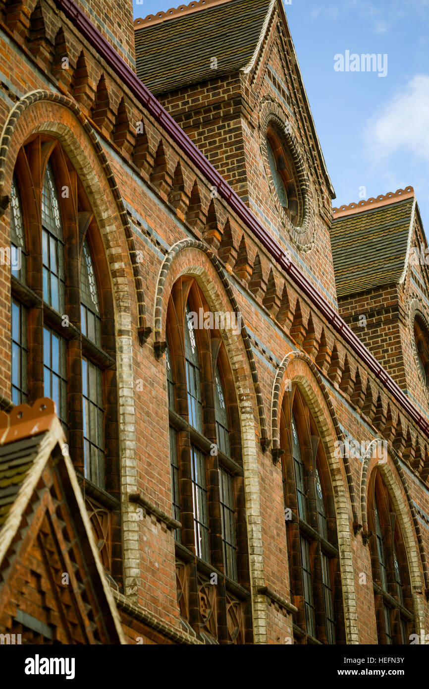The Old Market House designed by Alfred Waterhouse . Brick built ...