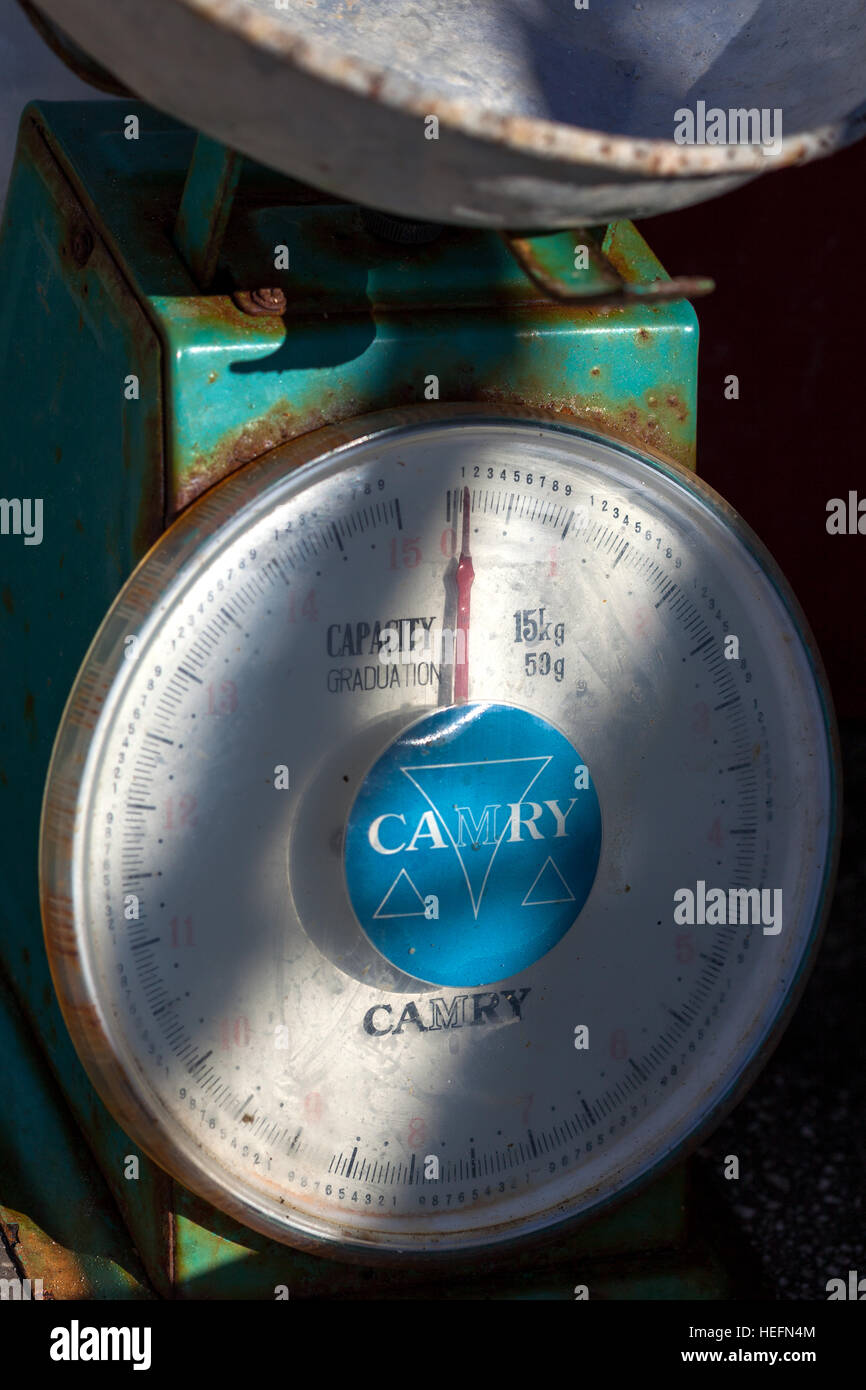 Vintage scales weighing hi-res stock photography and images - Alamy
