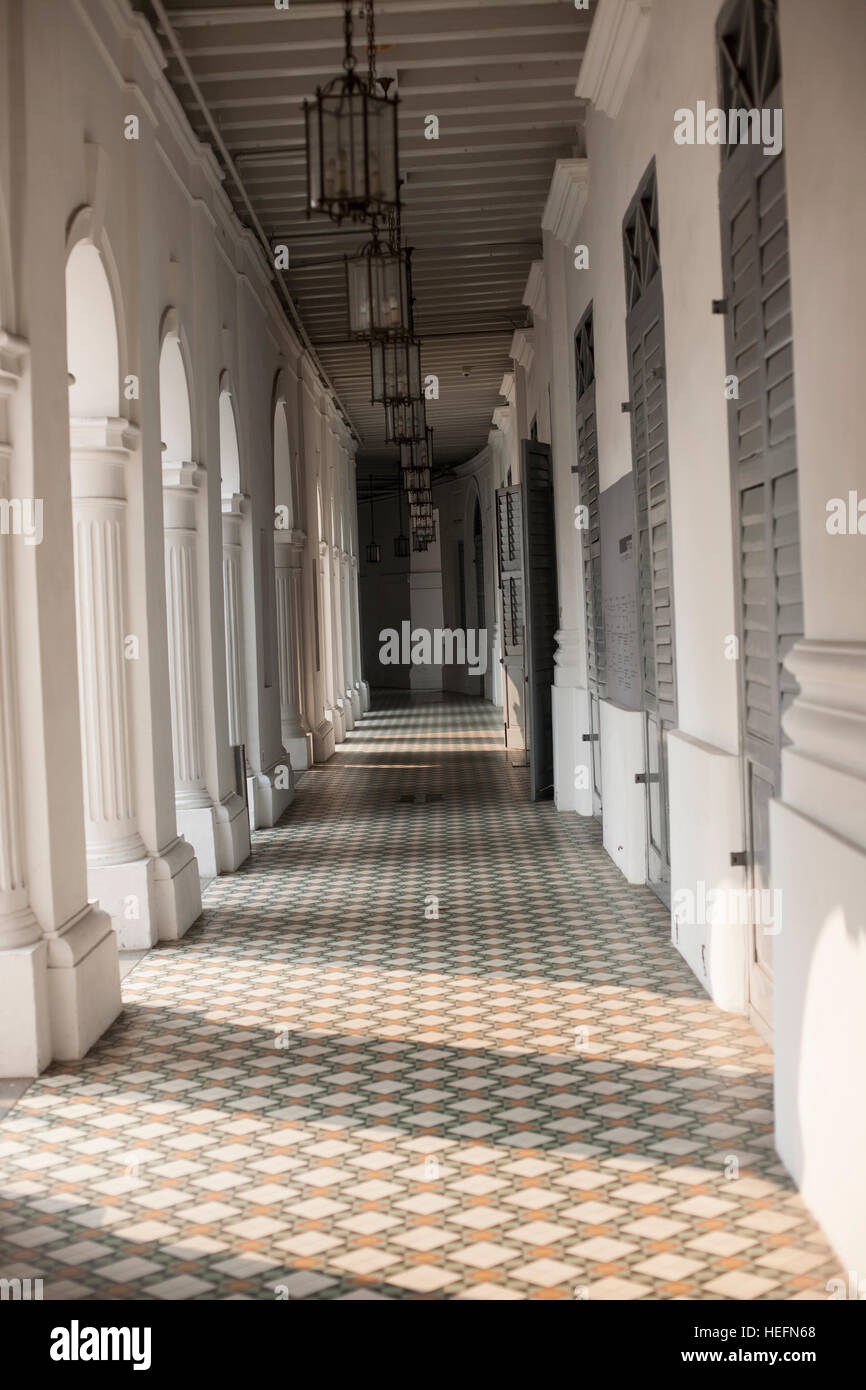 Covered corridor hi-res stock photography and images - Alamy