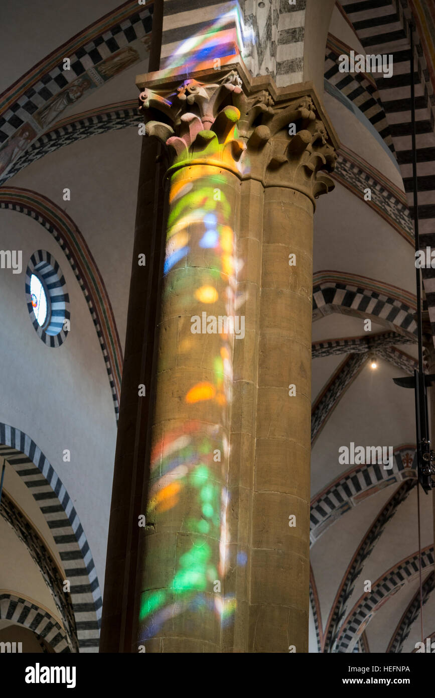 Illuminated columns florence hi-res stock photography and images - Alamy