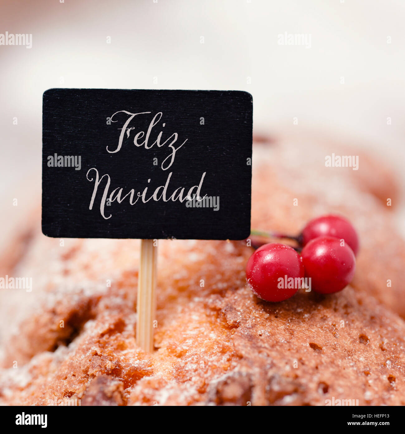 Feliz navidad is spanish for merry christmas hi-res stock photography ...