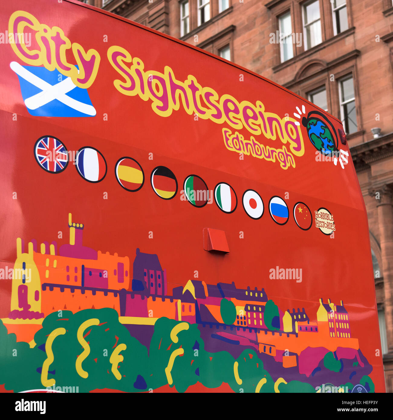 Edinburgh mural hi-res stock photography and images - Alamy