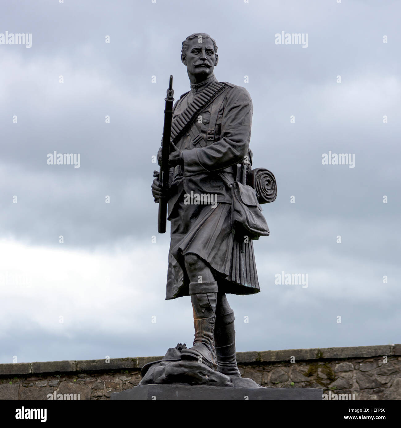 Stirling castle soldier hi-res stock photography and images - Alamy