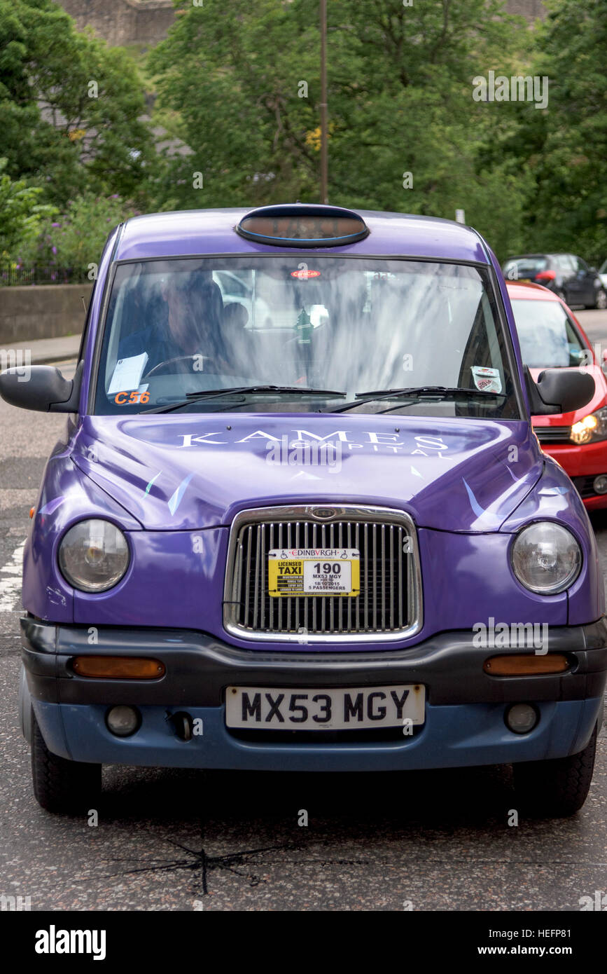 Taxi edinburgh scotland hi-res stock photography and images - Alamy