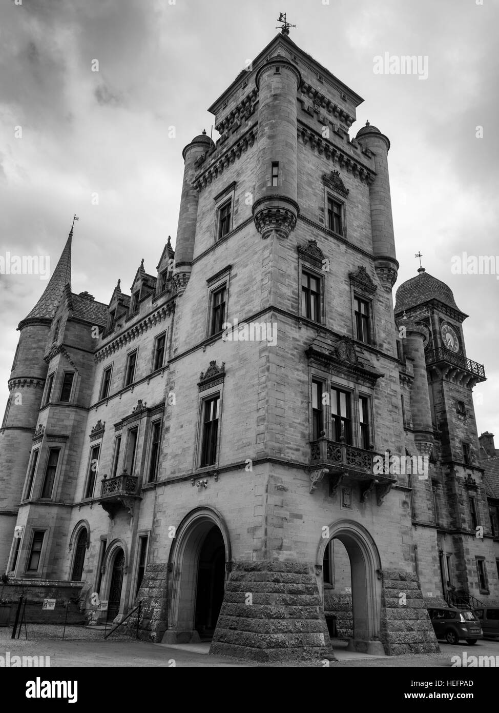 Dunrobin Castle, Golspie, Sutherland, Scottish Highlands, Scotland ...