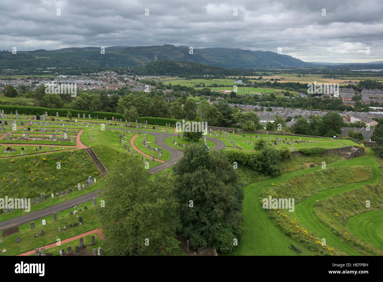 Stirling scotland aerial hi-res stock photography and images - Alamy