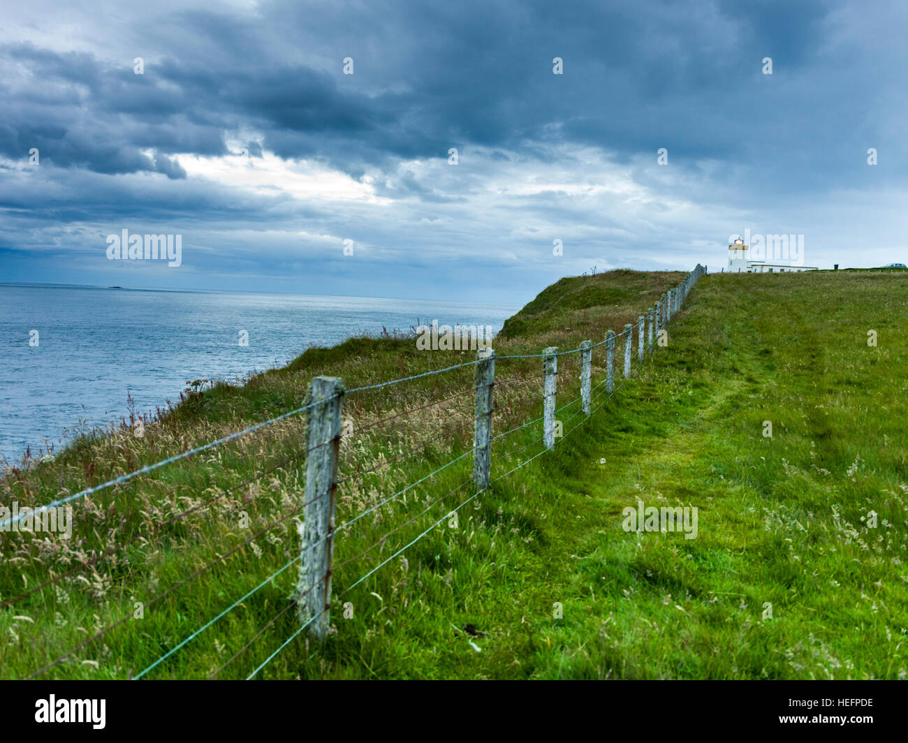 Duncansby Head Lighthouse, John o' Groats, Caithness, Scottish ...