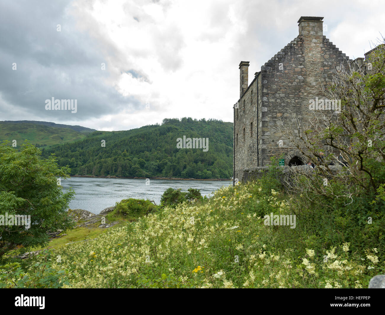 Eilean Donan Castle, Eilean Donan, Scottish Highlands, Scotland Stock ...