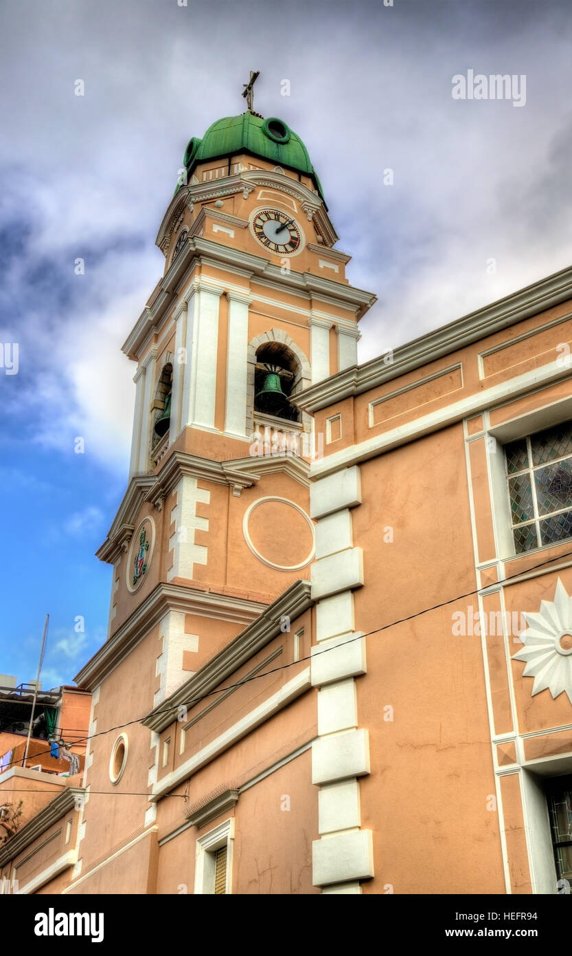 Cathedral of Saint Mary the Crowned in Gibraltar Stock Photo - Alamy