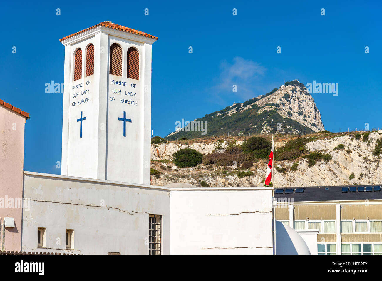 Our Lady of Europe Shrine in Gibraltar Stock Photo - Alamy