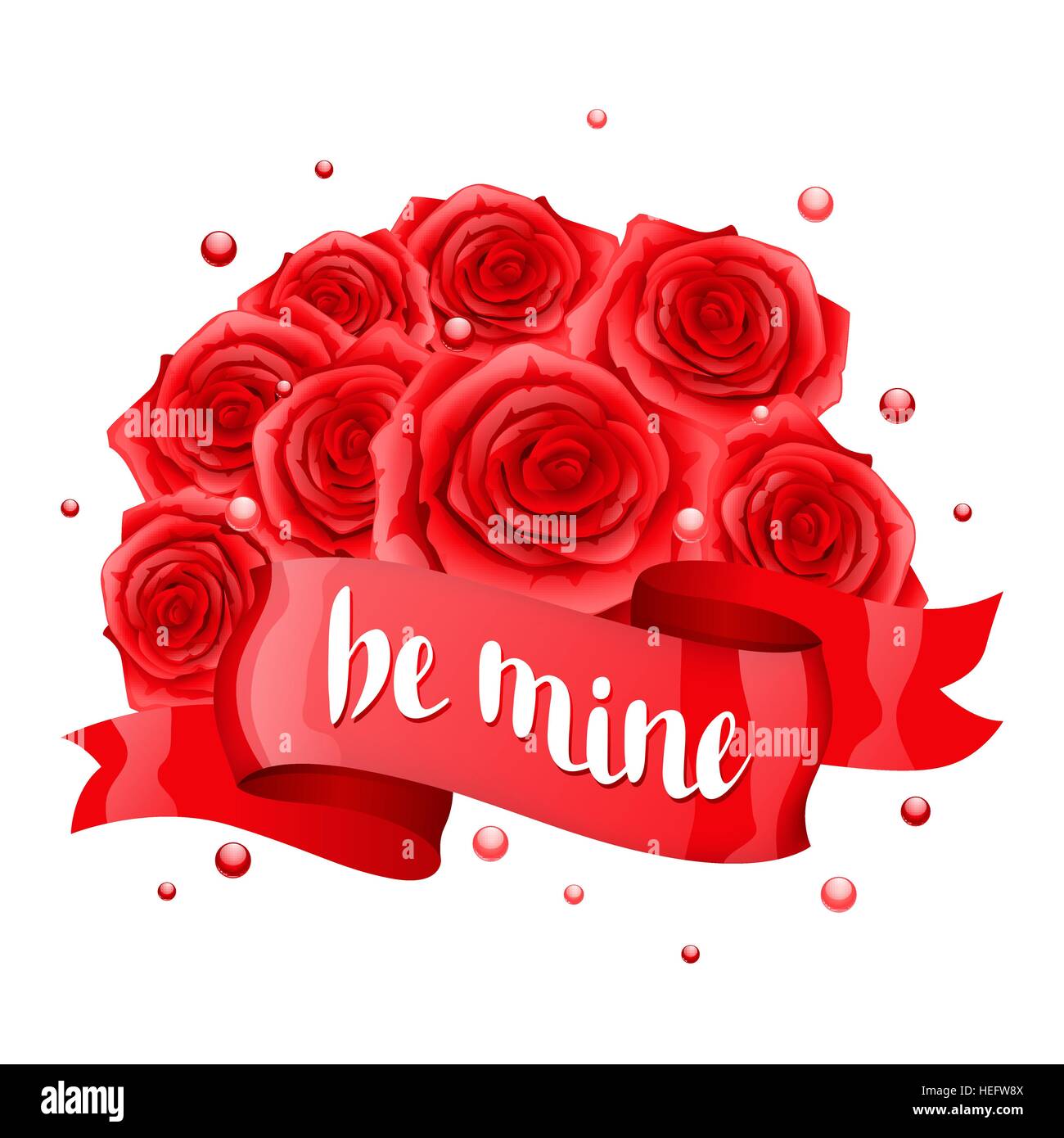 Red rose mine Stock Vector Images - Alamy