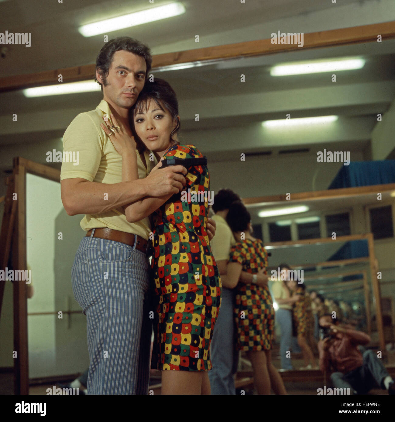 Deutschen Schauspieler Francisca Tu und Hans Jürgen Bäumler, Porträt ...