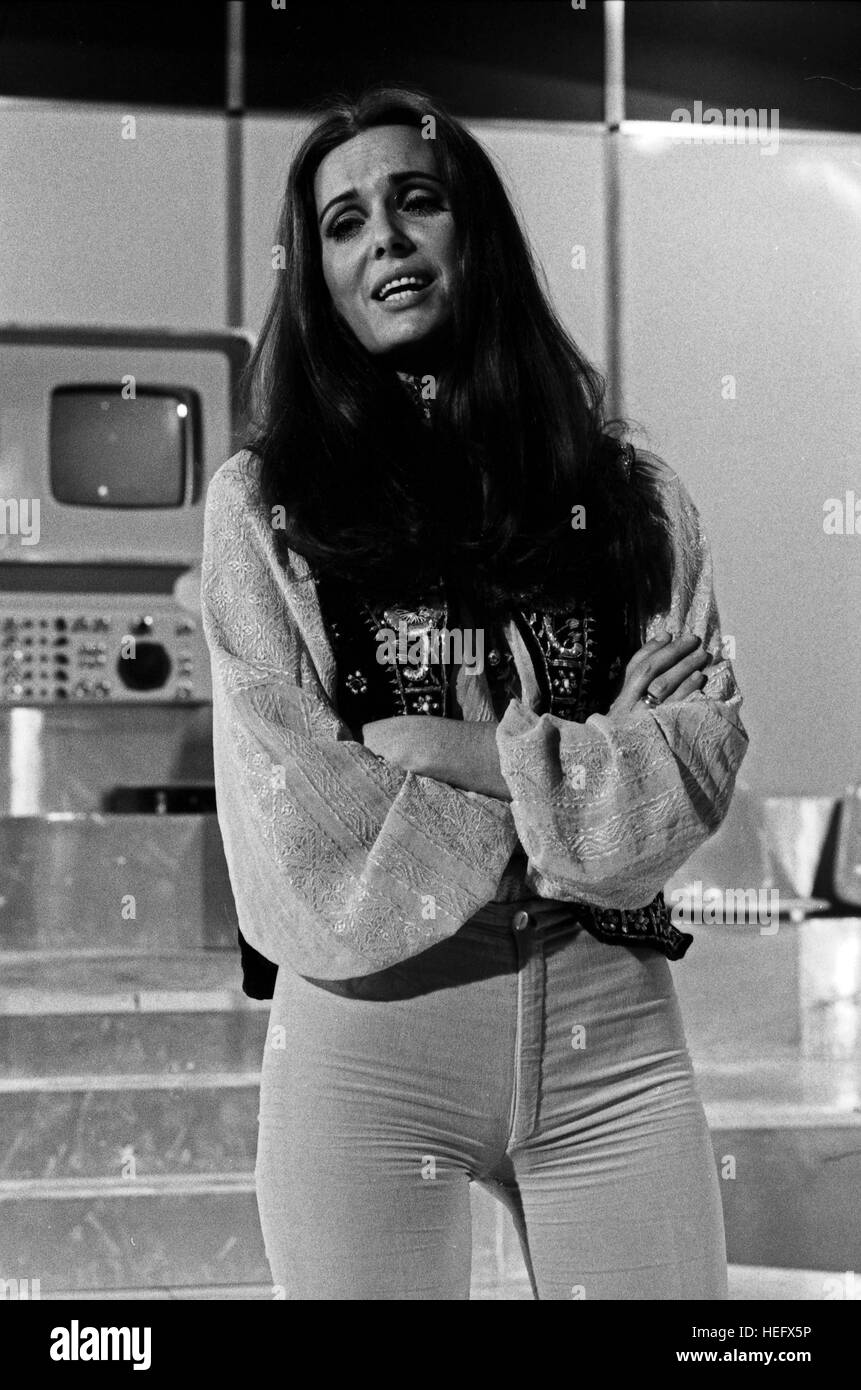 Israelische Filmschauspielerin und Sängerin Daliah Lavi, Deutschland ...