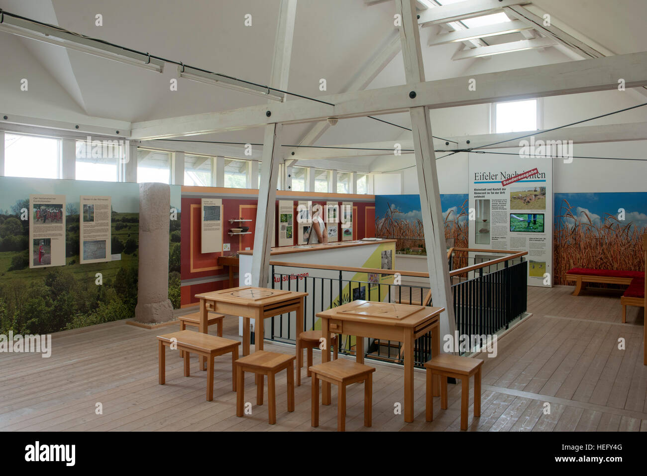 Deutschland, Kreis Euskirchen, Nettersheim, Naturzentrum Eifel Stock ...