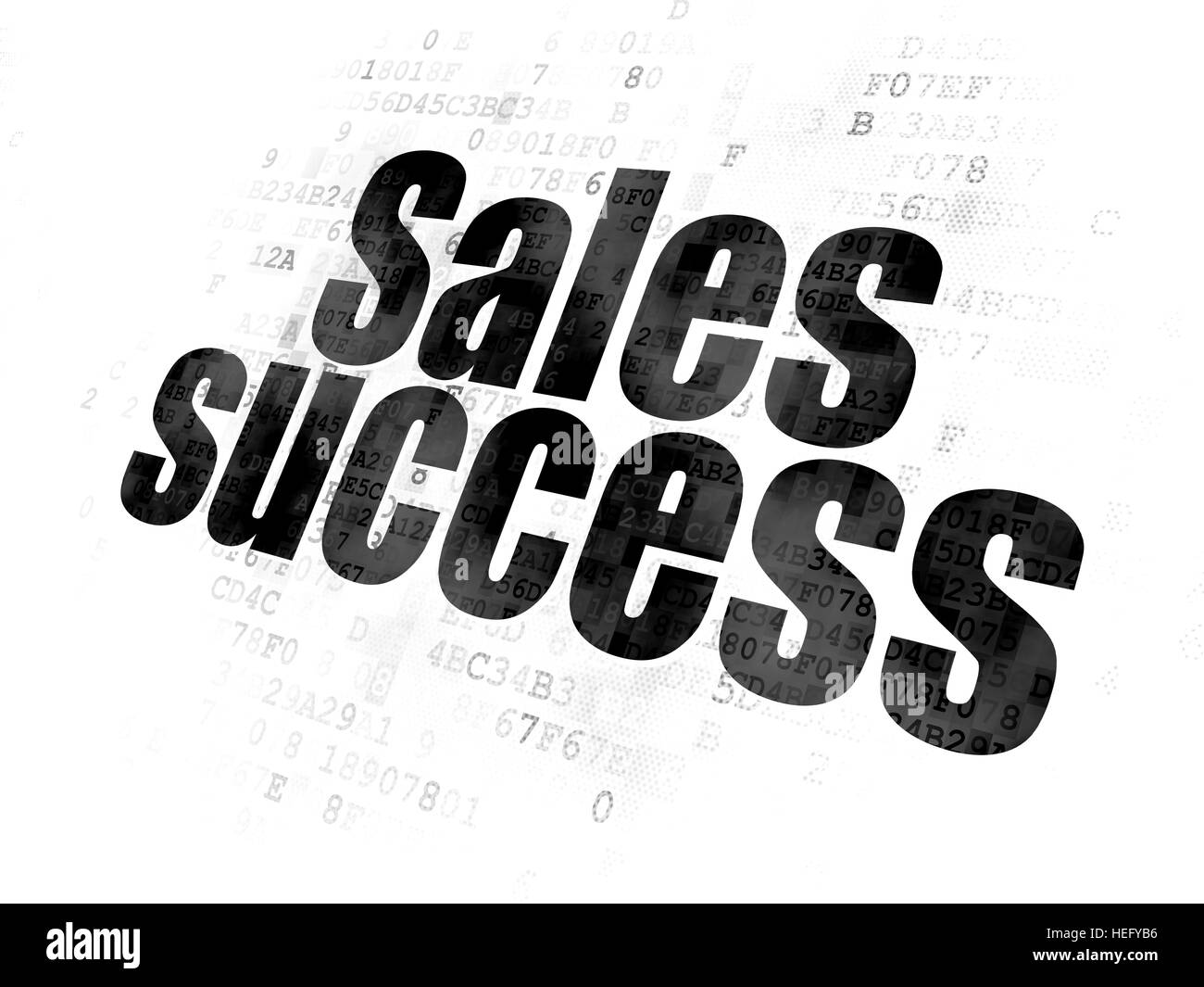 Marketing concept: Sales Success on Digital background Stock Photo - Alamy