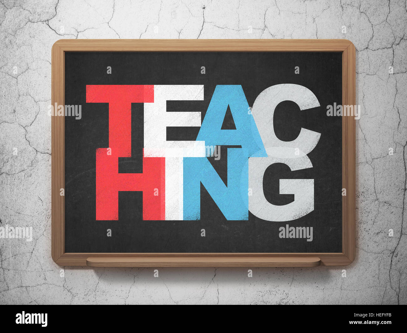 Education concept: Teaching on School board background Stock Photo - Alamy