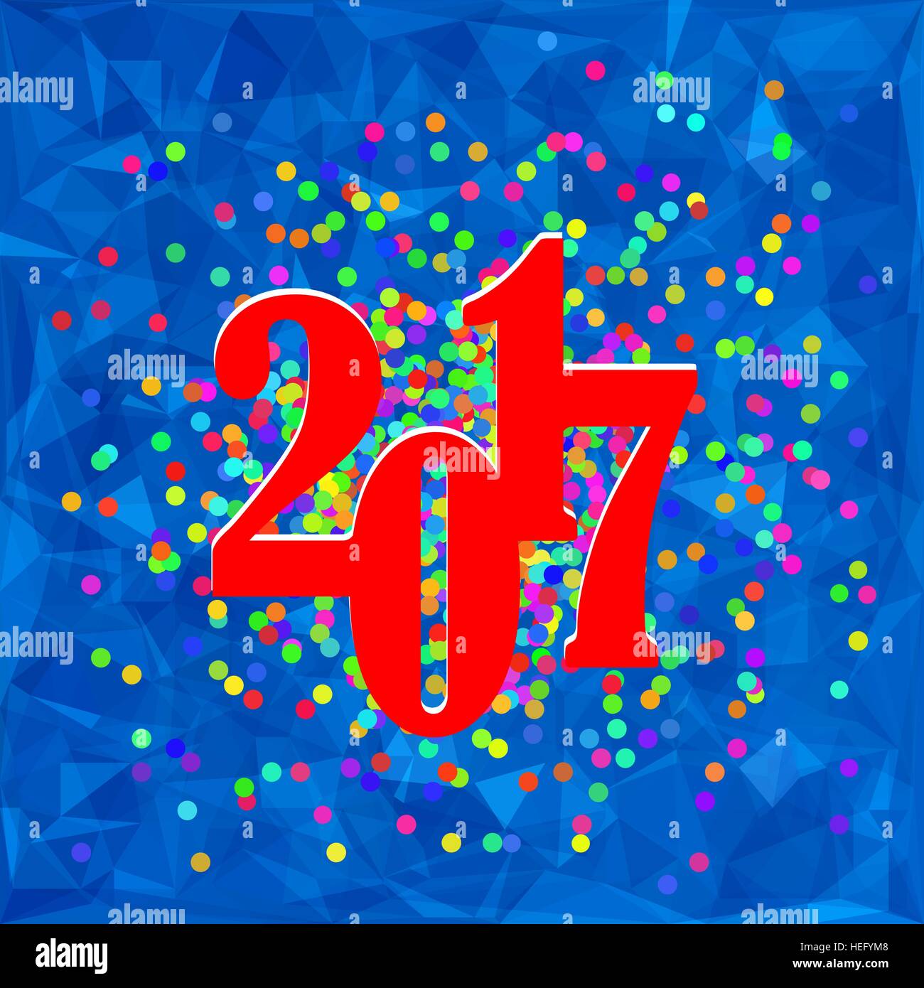 Colorful Confetti Christmas Banner Stock Vector Image & Art - Alamy