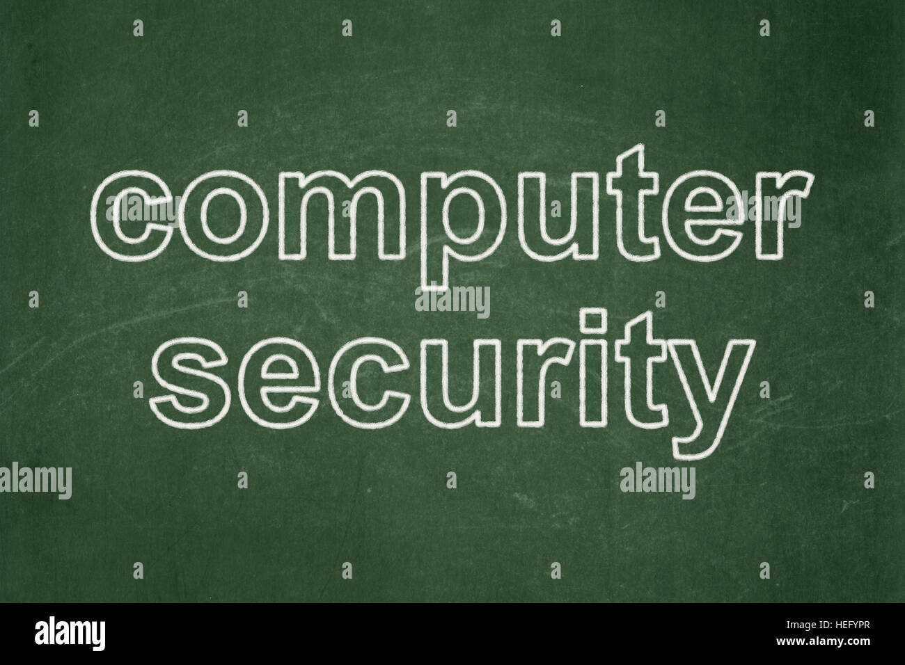 Privacy concept: Computer Security on chalkboard background Stock Photo - Alamy