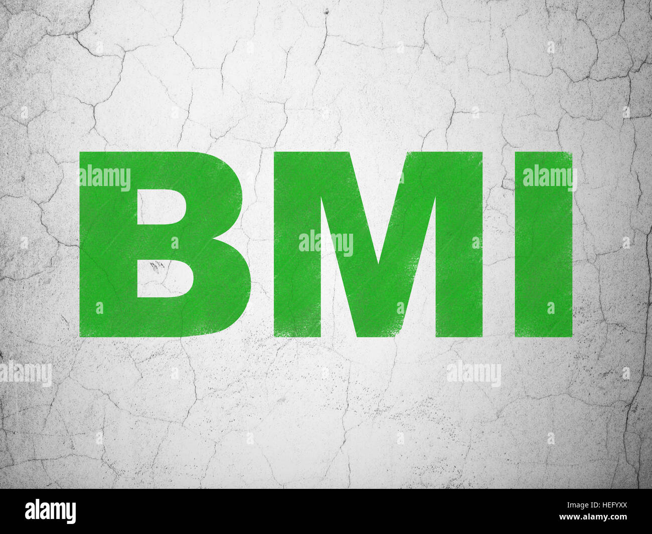 Health concept: BMI on wall background Stock Photo - Alamy
