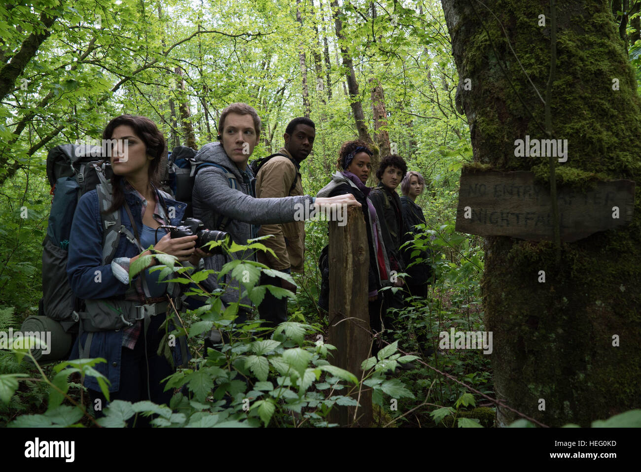 BLAIR WITCH, l-r: Callie Hernandez, James Allen McCune, Brandon Scott ...
