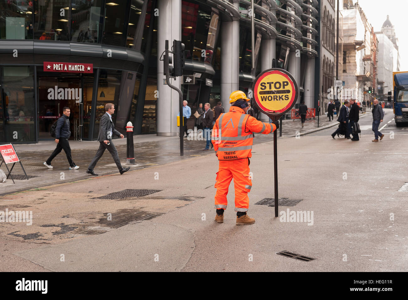 Traffic control officer hi-res stock photography and images - Alamy