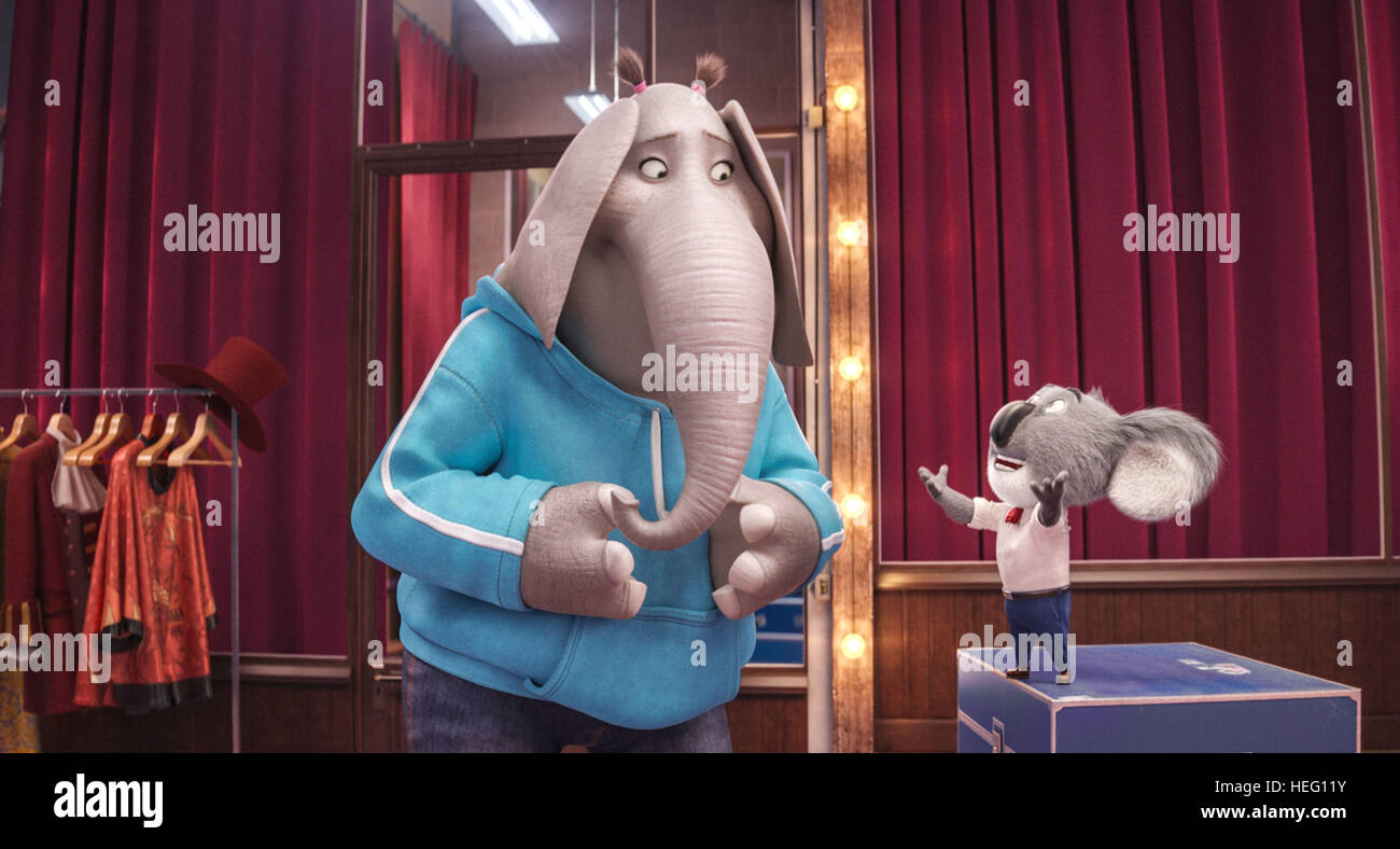 SING, Meena (voice: Tori Kelly), Buster Moon (voice: Matthew ...