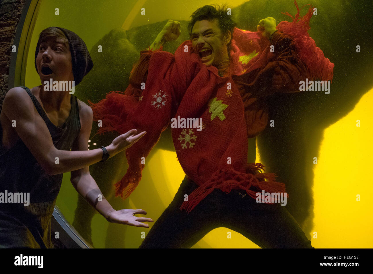 WHY HIM?, from left: Griffin Gluck, James Franco, 2016. ph: Scott ...