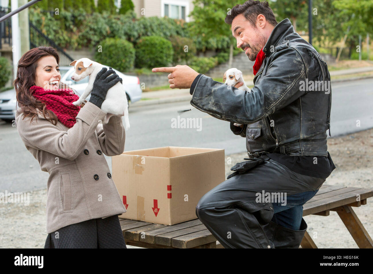 DASHING THROUGH THE SNOW, (aka DEBBIE MACOMBER'S DASHING THROUGH THE SNOW), from left: Meghan ...