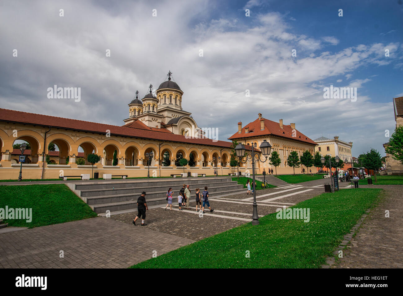 Alba Iulia city view, Romania Stock Photo - Alamy
