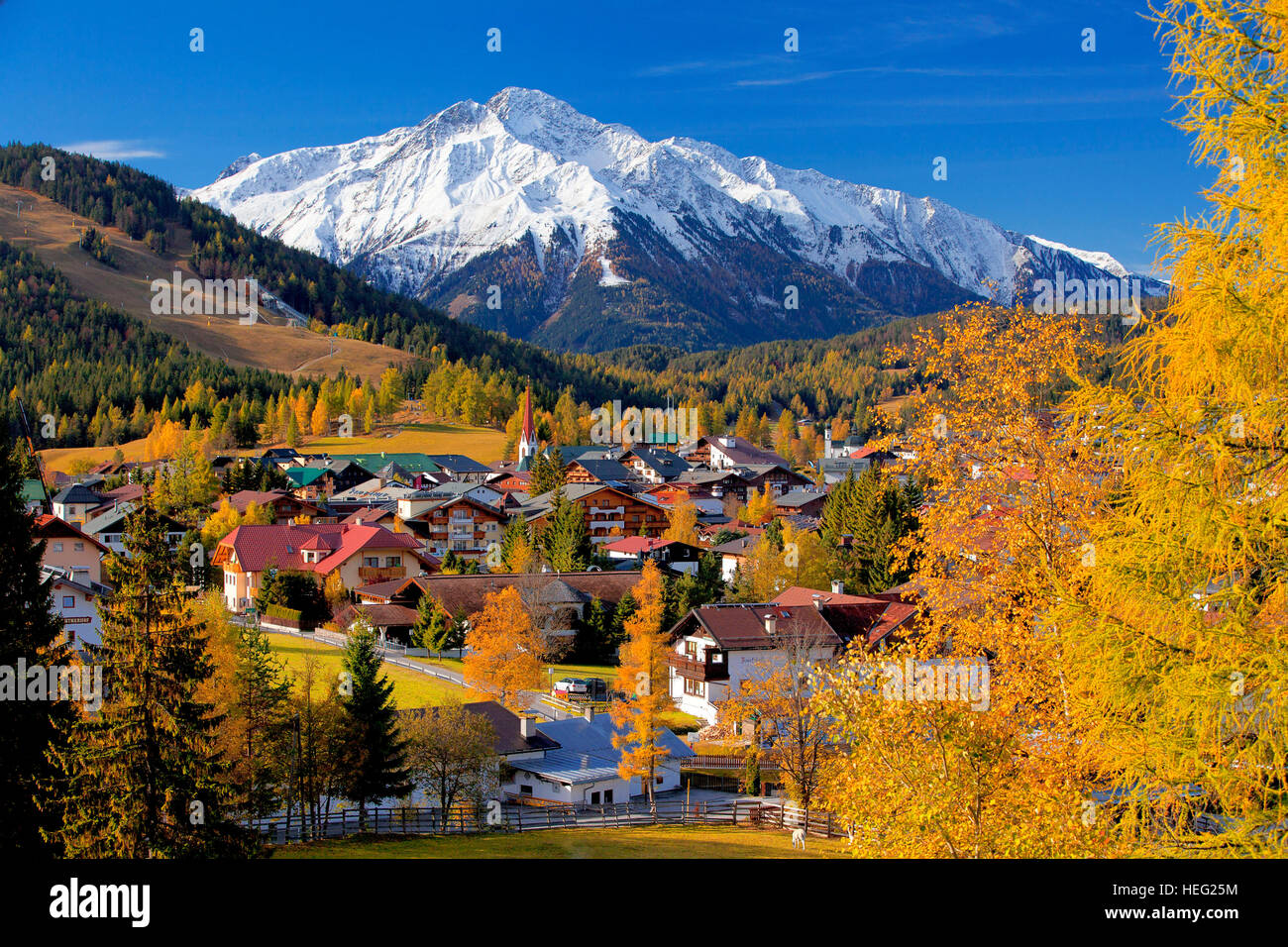 Austria, Tyrol, Seefeld (village Stock Photo - Alamy