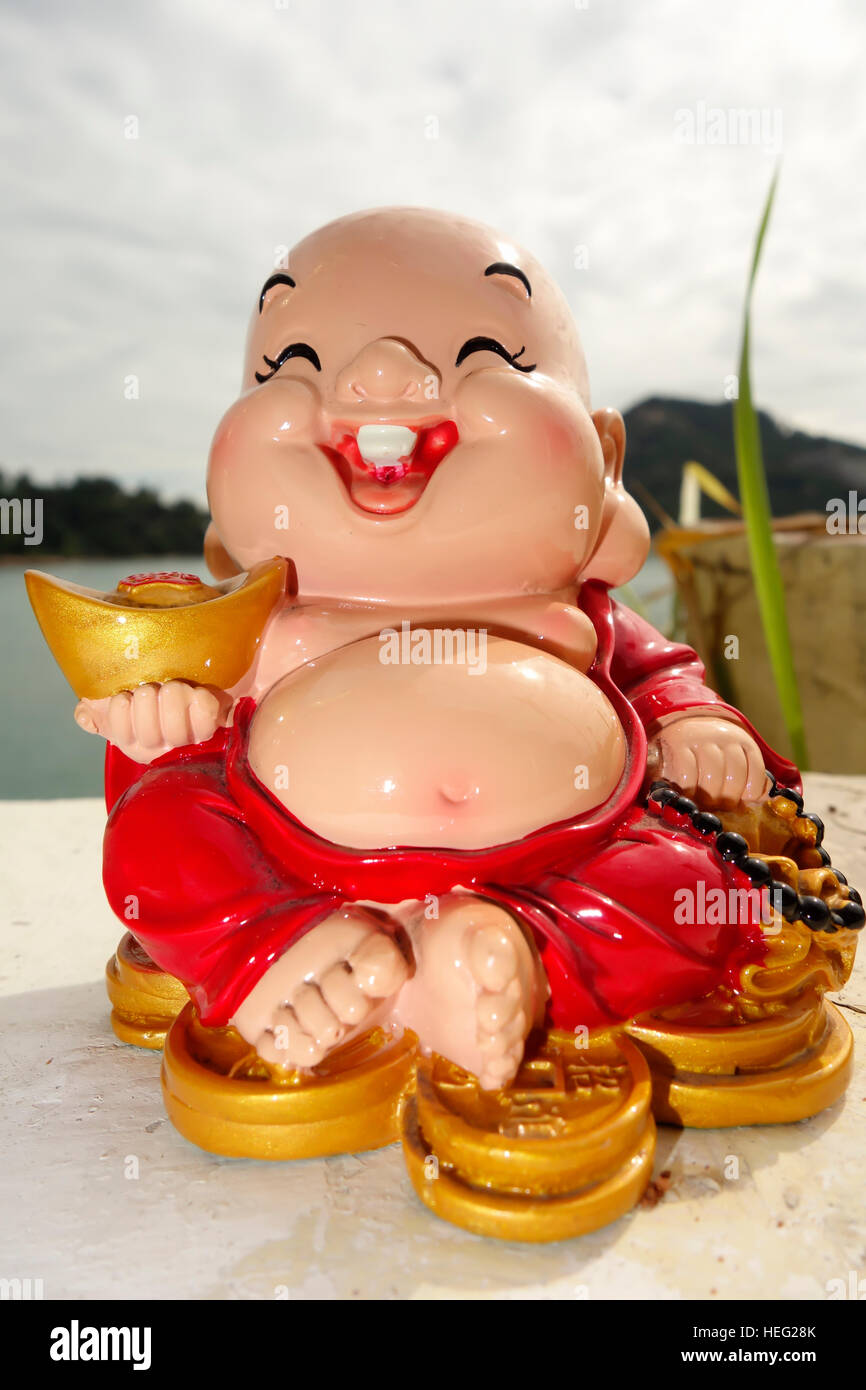 Laughing standing buddha hi-res stock photography and images - Alamy