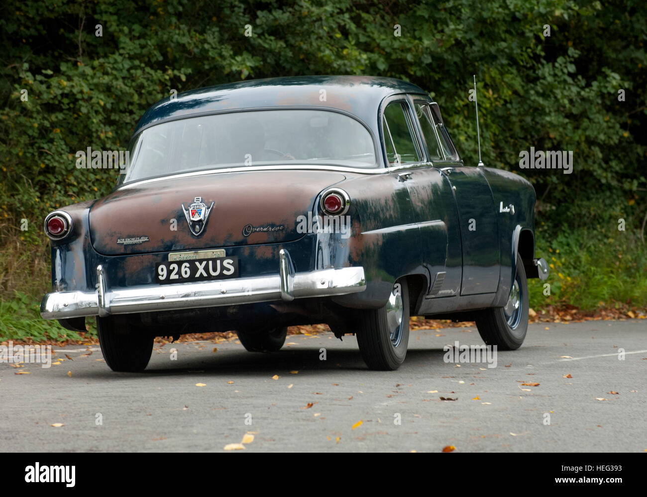 1952 Ford Mainline American sun bleach patina'd classic car, also known ...