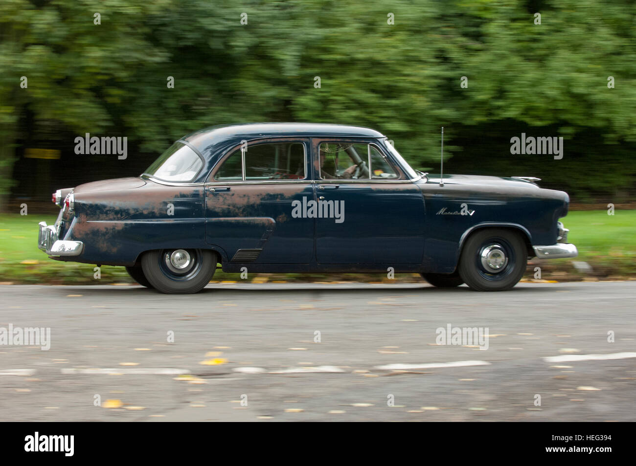 1952 Ford Mainline American sun bleach patina'd classic car, also known ...