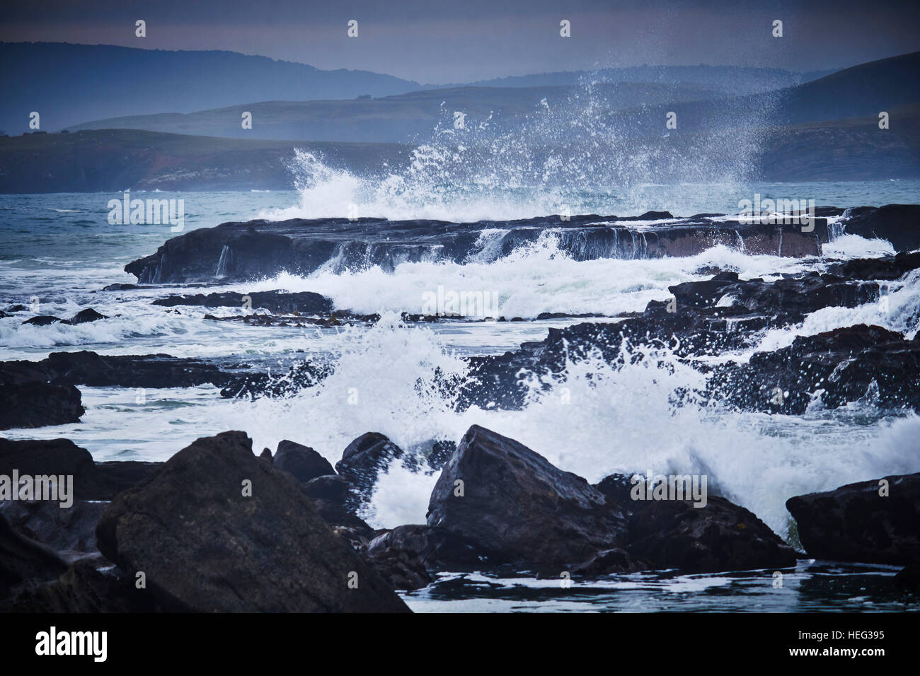New Zealand, south island, southern scenic route, the catlins, jagged ...