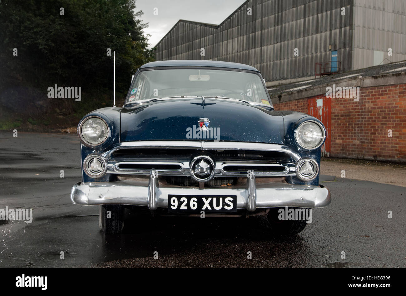 1952 Ford Mainline American sun bleach patina'd classic car, also known ...