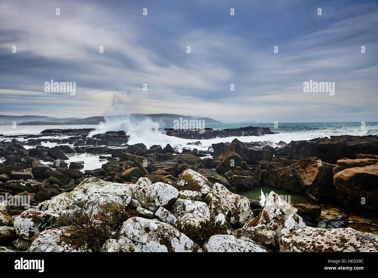 New Zealand, south island, southern scenic route, the catlins, jagged ...