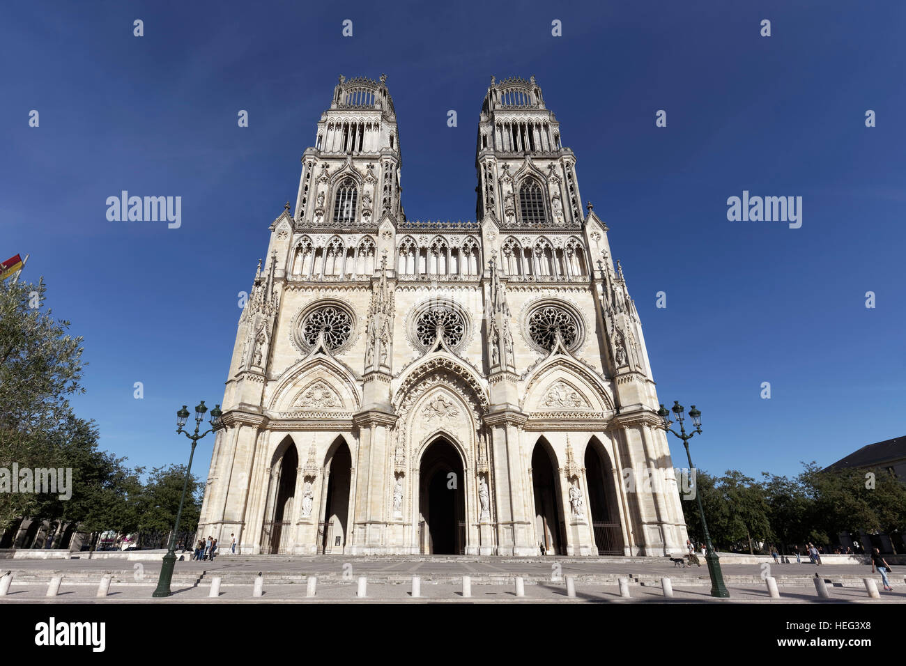 Sainte croix cathedral orleans france hi-res stock photography and ...