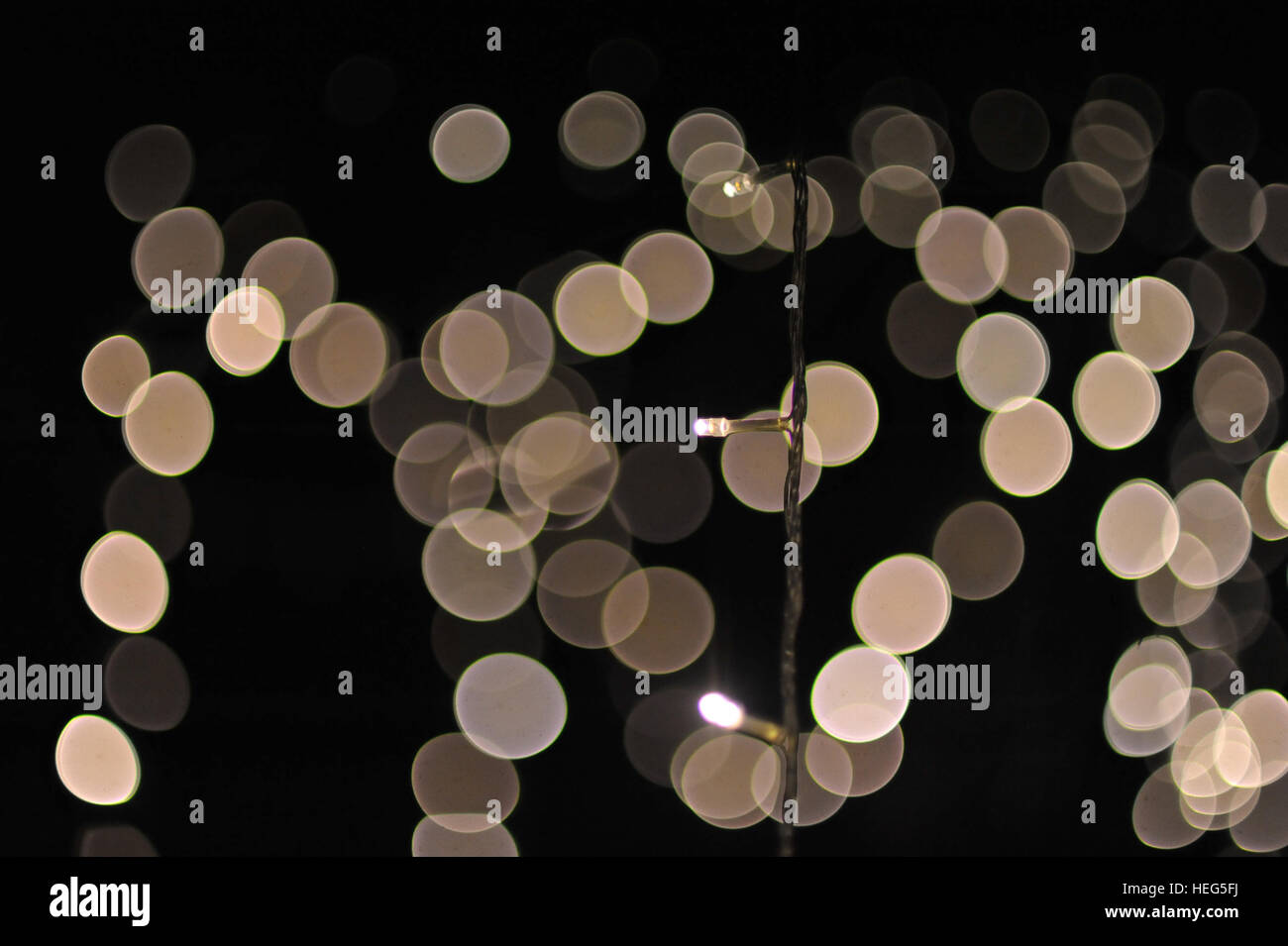 the white color bokeh of led light in party night Stock Photo - Alamy