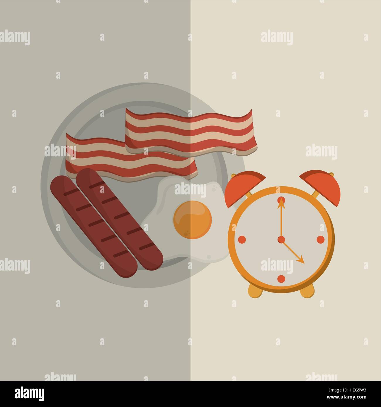 Breakfast design , Vector illustration Stock Vector Image & Art - Alamy